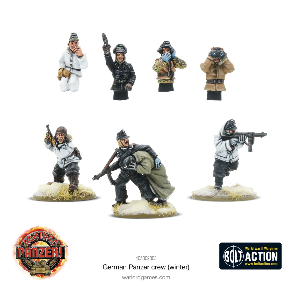 Bolt Action - German Panzer Crew (Winter) – War and Peace Games