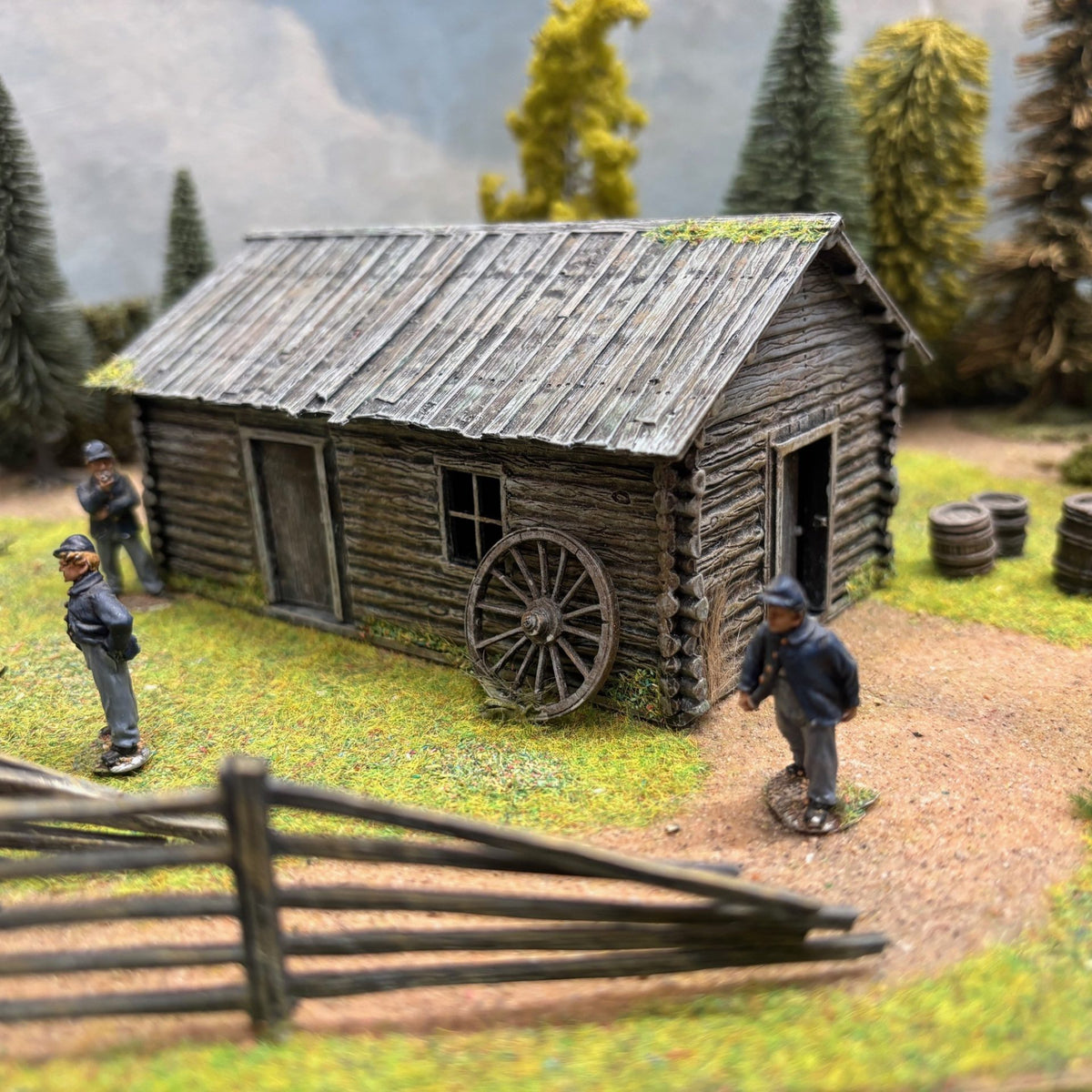Renedra - Scenery: Timber Cabin – War and Peace Games